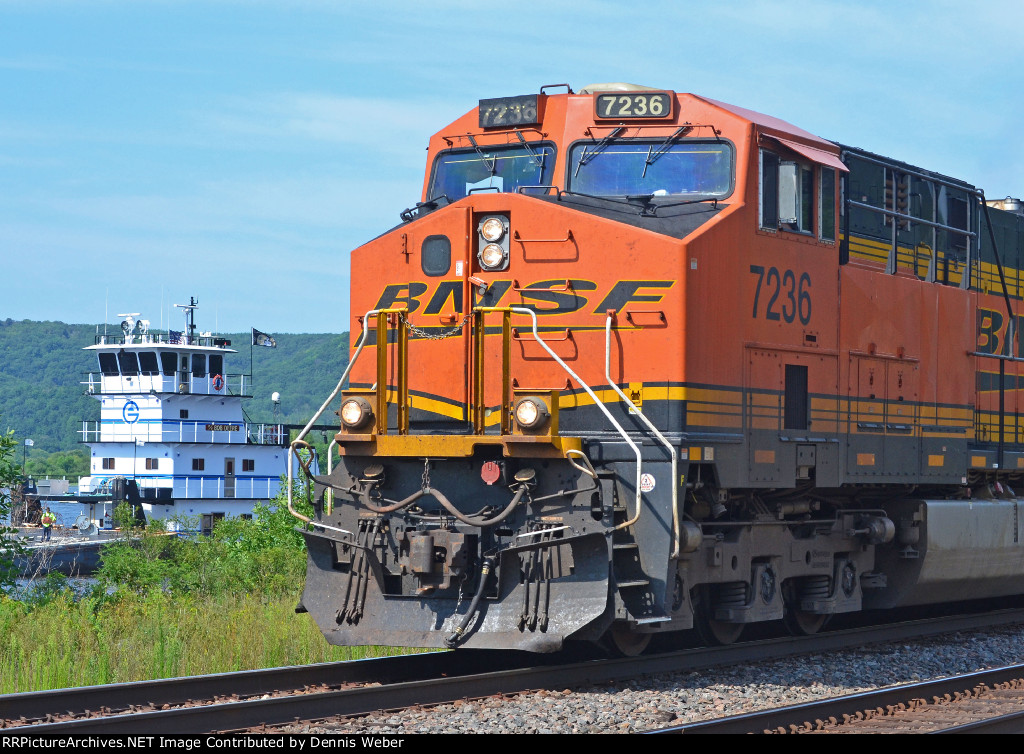 BNSF 7236, BNSF's St.Croix Sub.